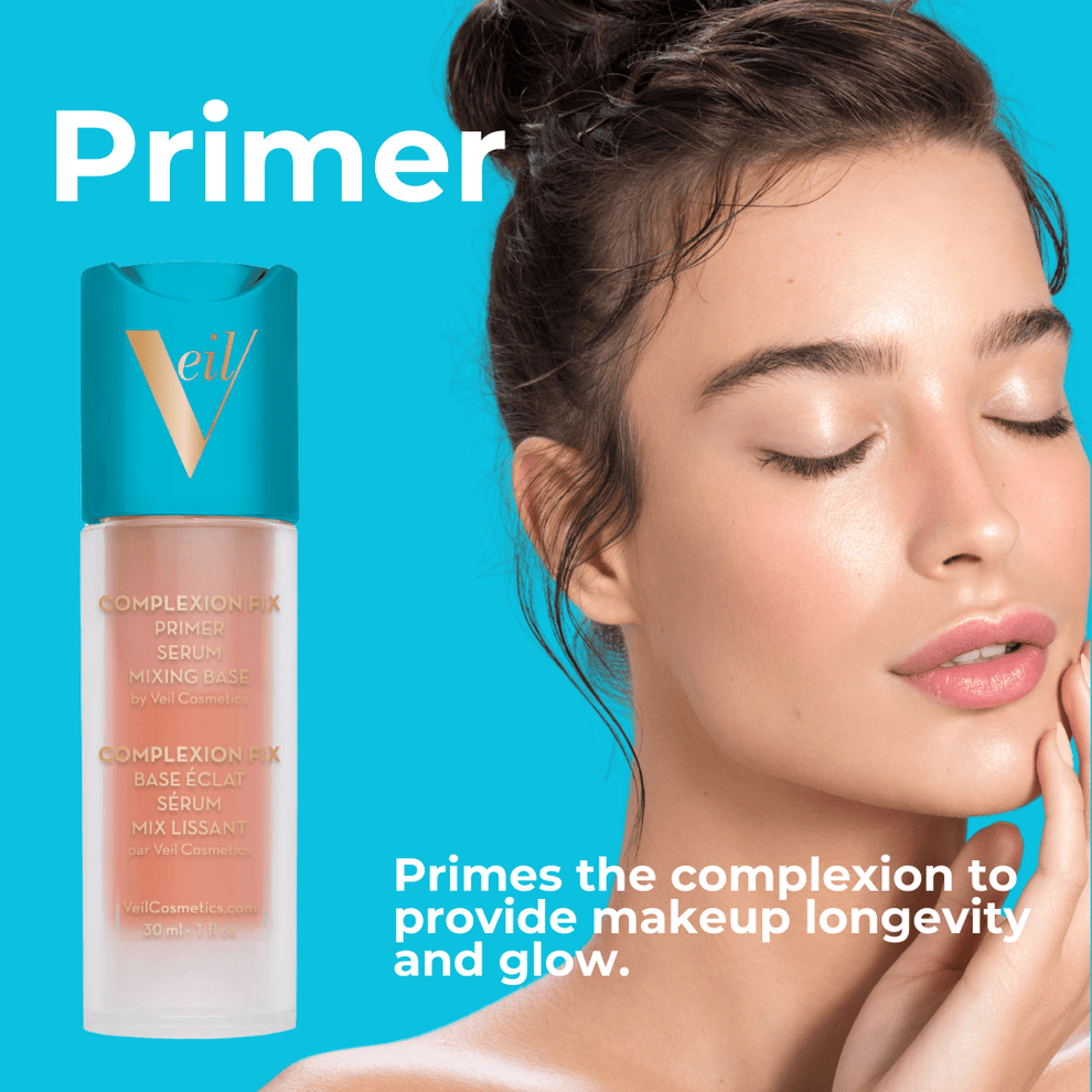 Compexion Fix Primer / 3-in-1 Face Primer Serum Mixing Base